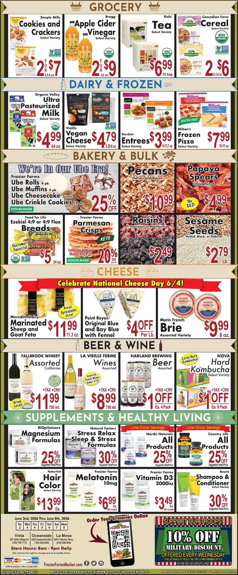 Frazier Farms Weekly Ad